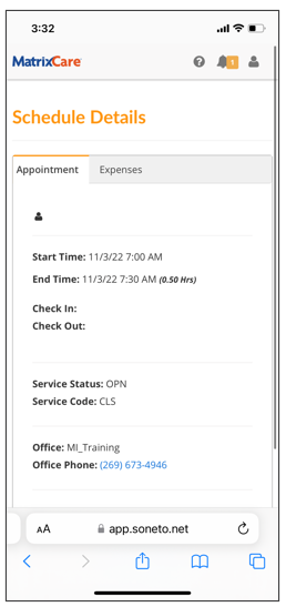 MatrixCare: Viewing Unassigned Shifts as a Caregiver – Help at Home Knowledge Center