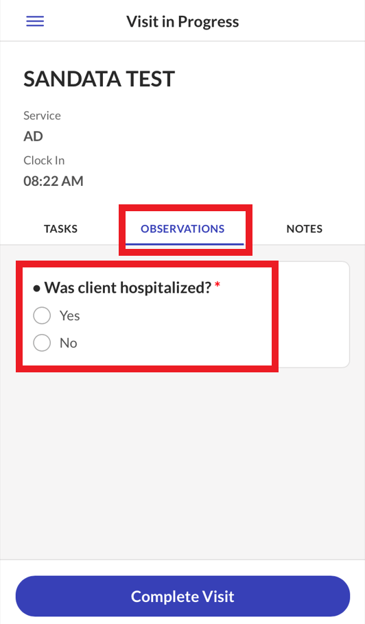 Sandata: Clocking out via Mobile App – Help at Home Knowledge Center
