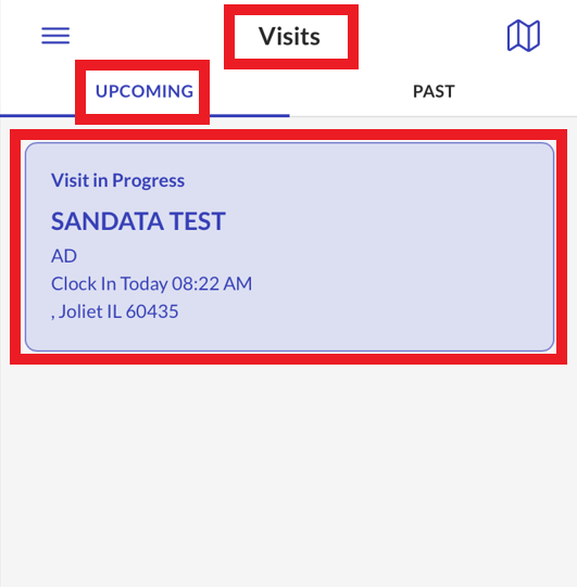 Sandata: Clocking out via Mobile App – Help at Home Knowledge Center