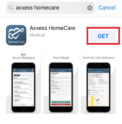 Axxess: Logging in to the Axxess HomeCare Mobile App for the first time – Help at Home Knowledge ...