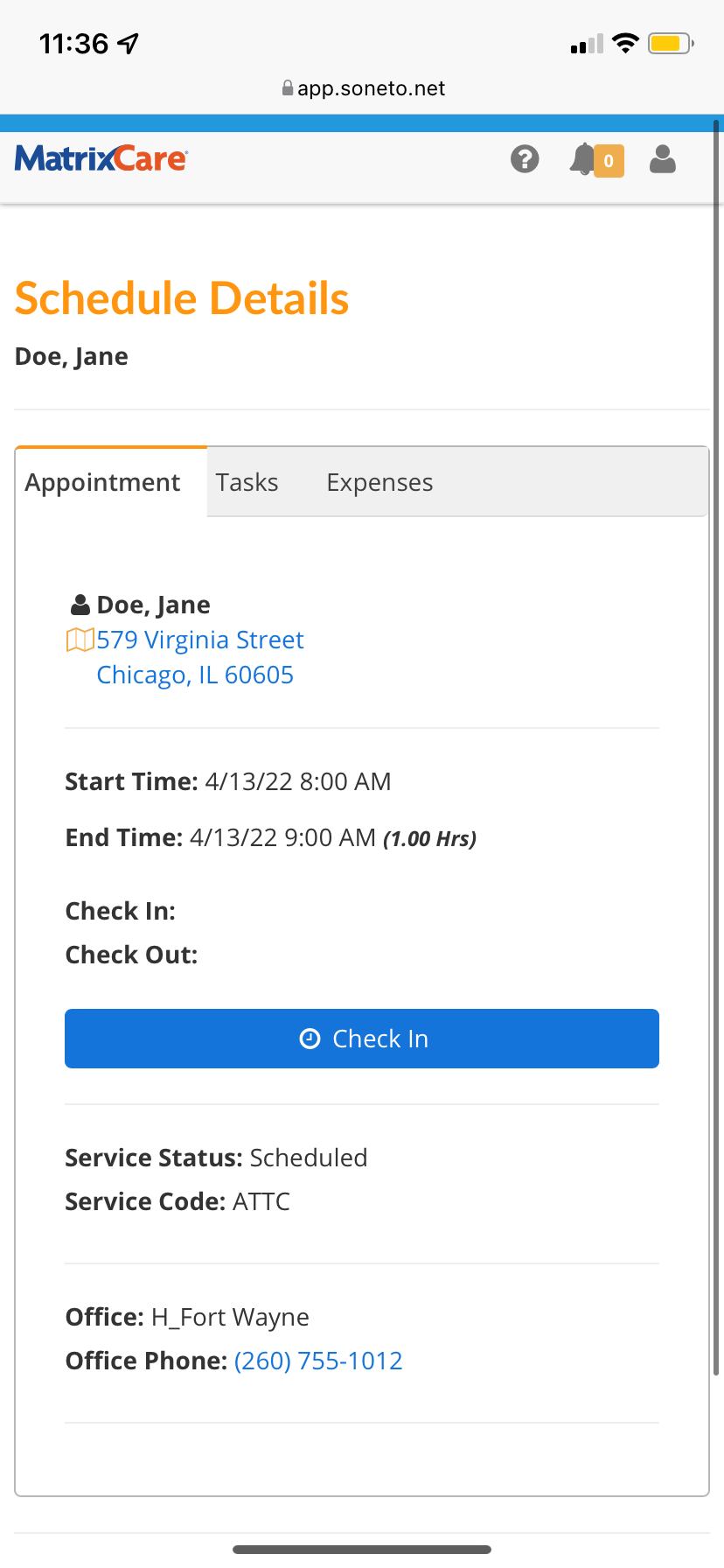 MatrixCare: Viewing Schedules via Web Browser – Help at Home Knowledge ...